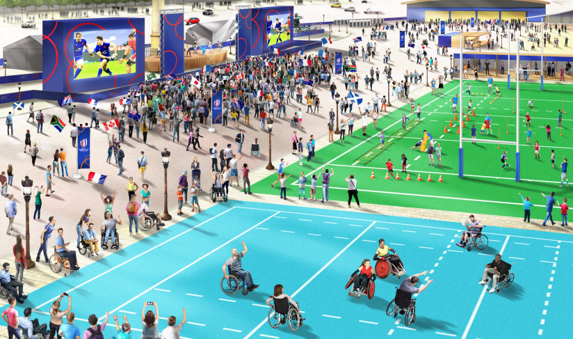 Rugby World Cup 2023: the schedule for the rugby village on Place de la ...