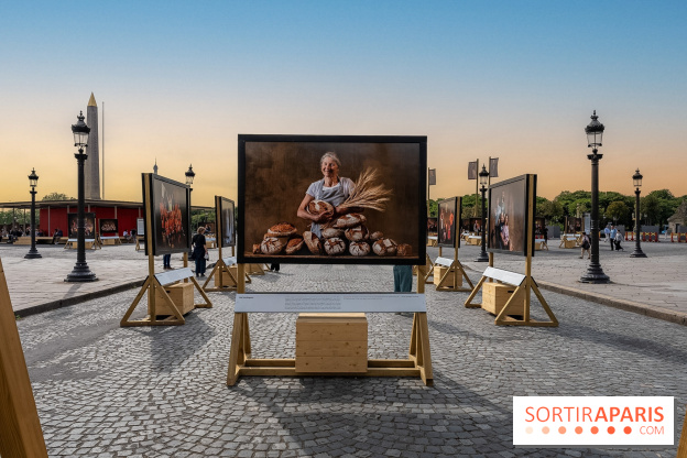 L'Exposition "Vivre Ensemble" de Yann Arthus‑Bertrand place de la ...