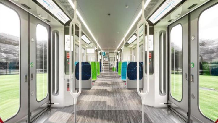 RER B : voici le design extérieur et intérieur des futurs trains MI20 ...