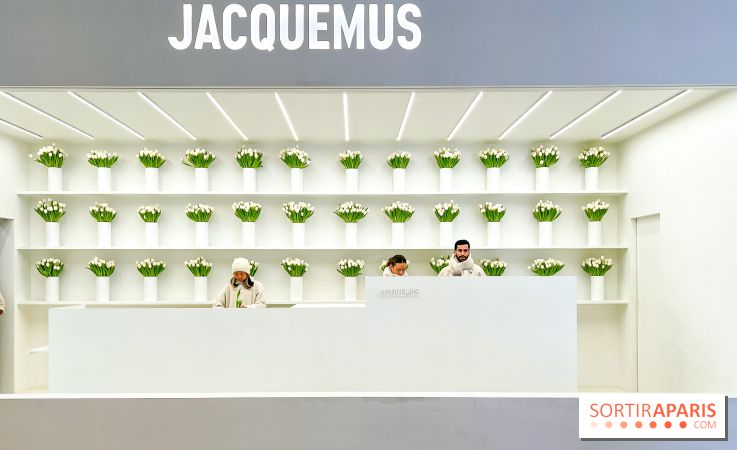 Jacquemus x Galeries Lafayette Haussmann: pop up, giant installations, and flower café ...