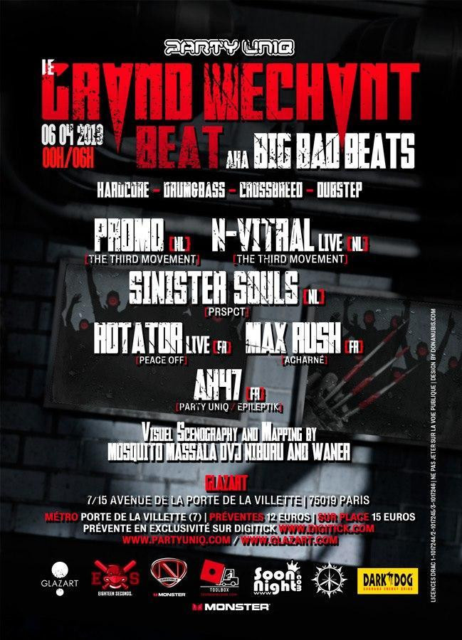 LE GRAND MECHANT BEAT 8 @ Glazart - Sortiraparis.com