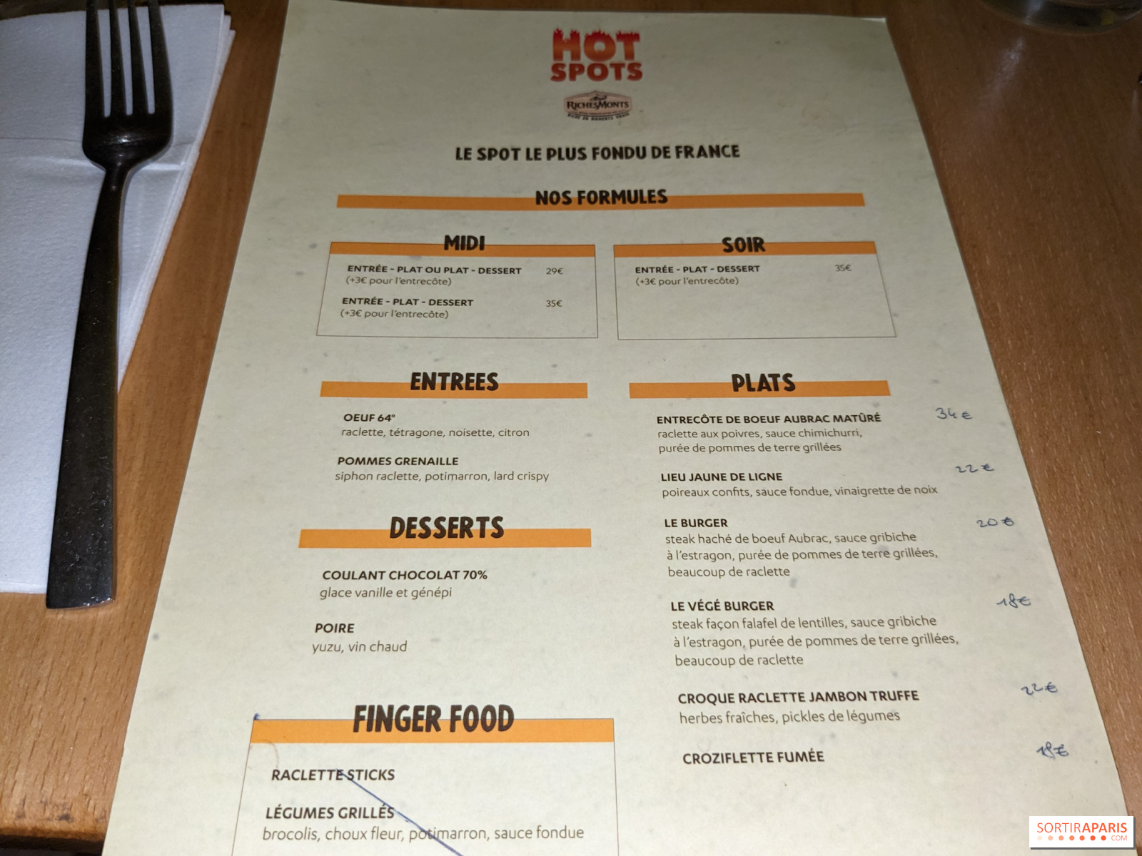 Album Photos Hot Spots, restaurant éphémère dédié à la raclette