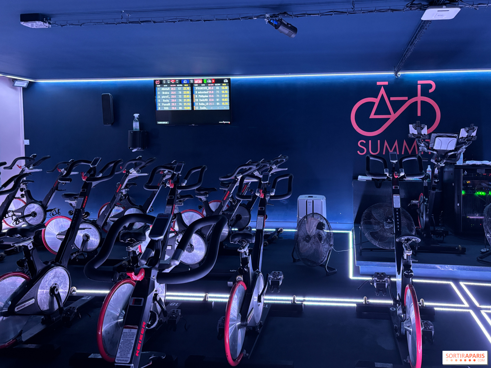 Summit Cycle : la salle de cycling indoor pour des entraînements de haute intensité ...