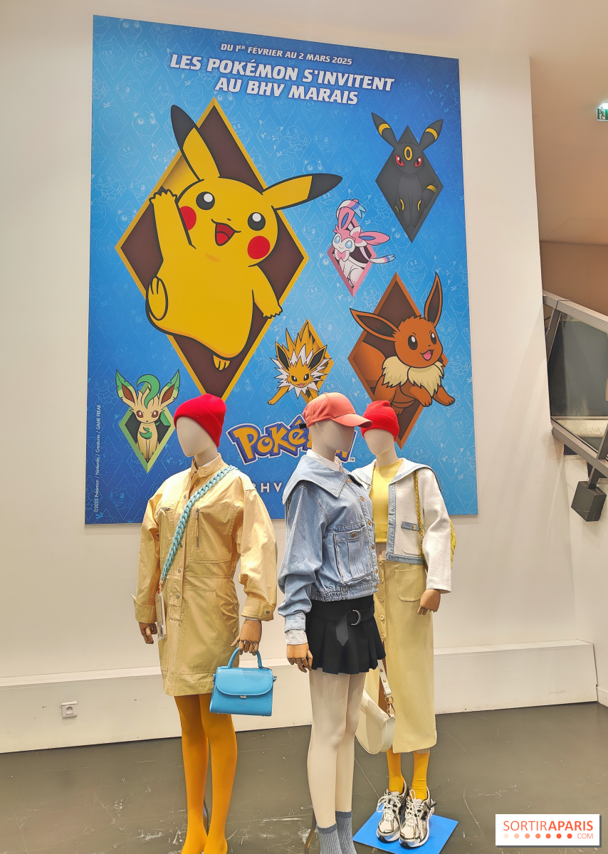 Album Photos Pop up Pokémon BHV Marais