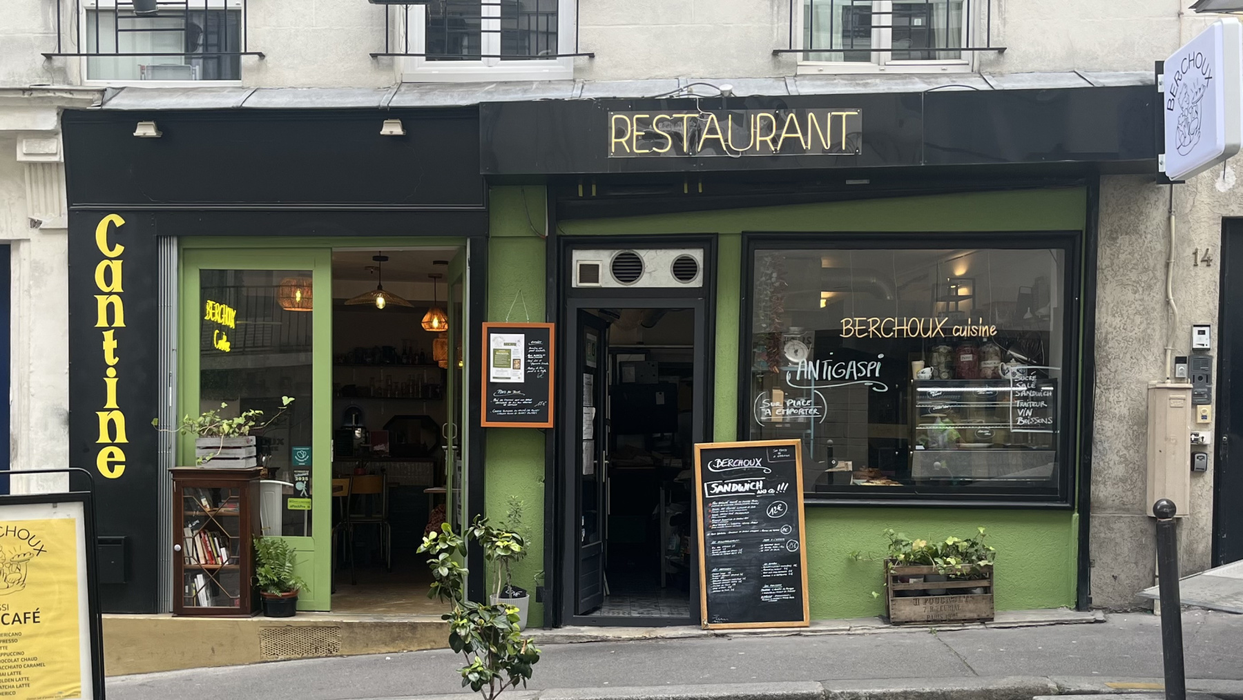 Le restaurant Berchoux : la cuisine flexitarienne et Sandwichs au cœur ...