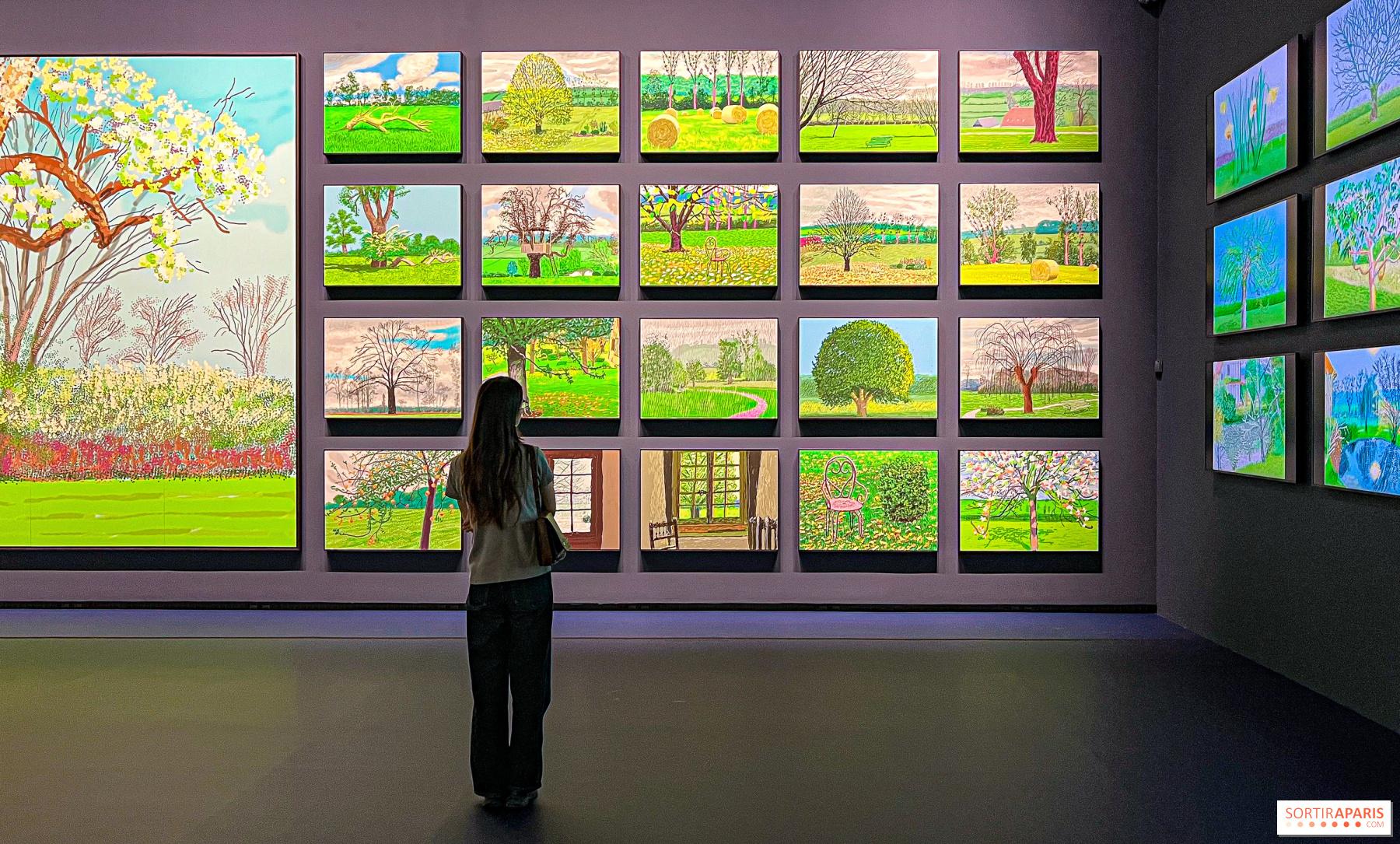 Nocturne David Hockney 25 The Closing Evening Of The Exhibition At The