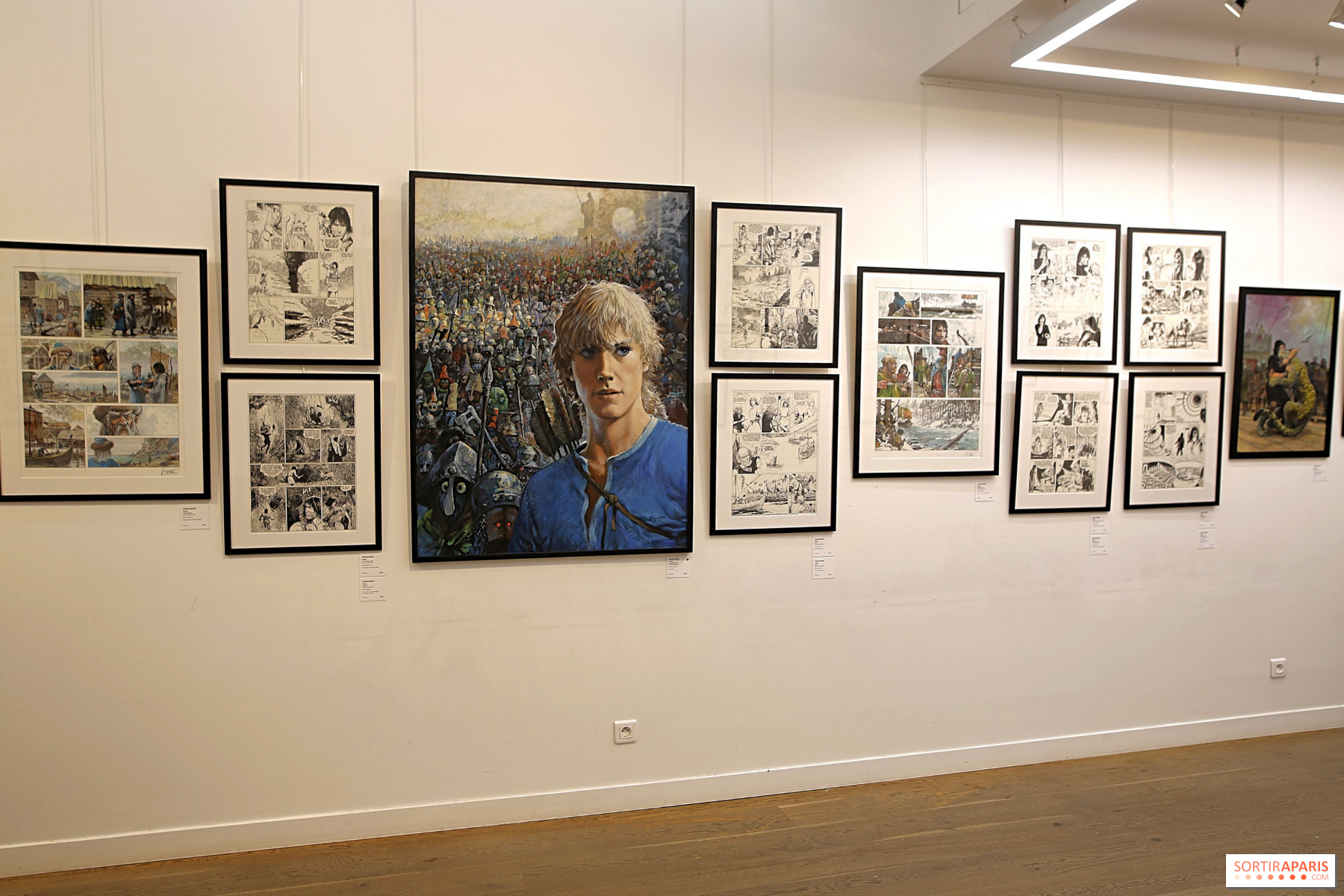 Rétrospective Rosinski / Thorgal : l'exposition gratuite à la galerie Daniel Maghen, nos photos ...