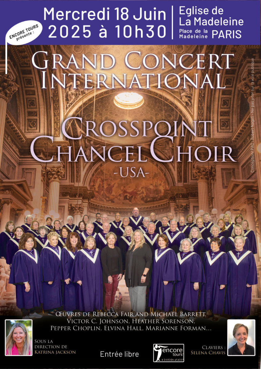 Безкоштовний концерт: хор Crosspoint Chancel Choir з Нікевіля, штат ...