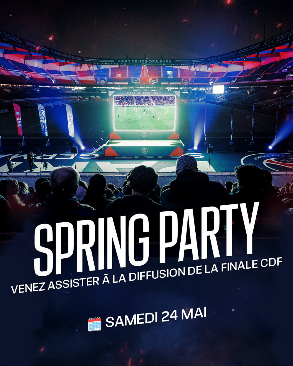 PSG Stadium Tour Spring Party & Playground: Dieses Wochenende ist dein ...