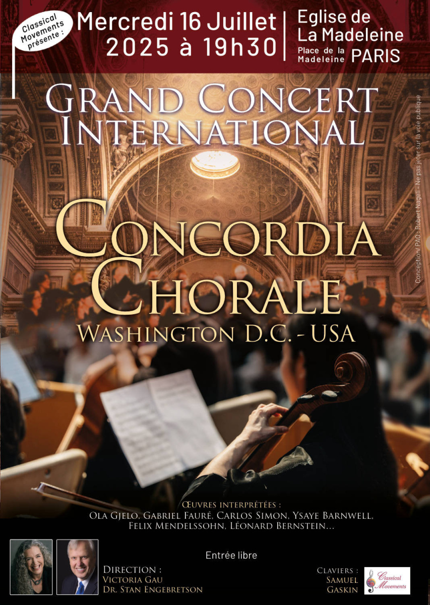 Grand Concert International: En amerikansk afton på La Madeleine ...