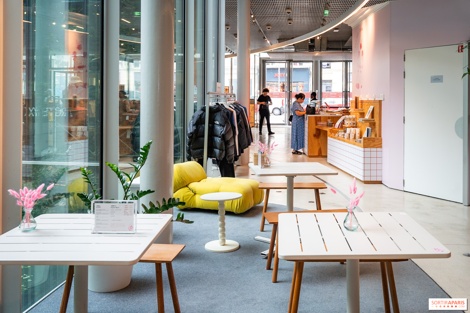 Pop-up Café Isaka à la Samaritaine : glacier original