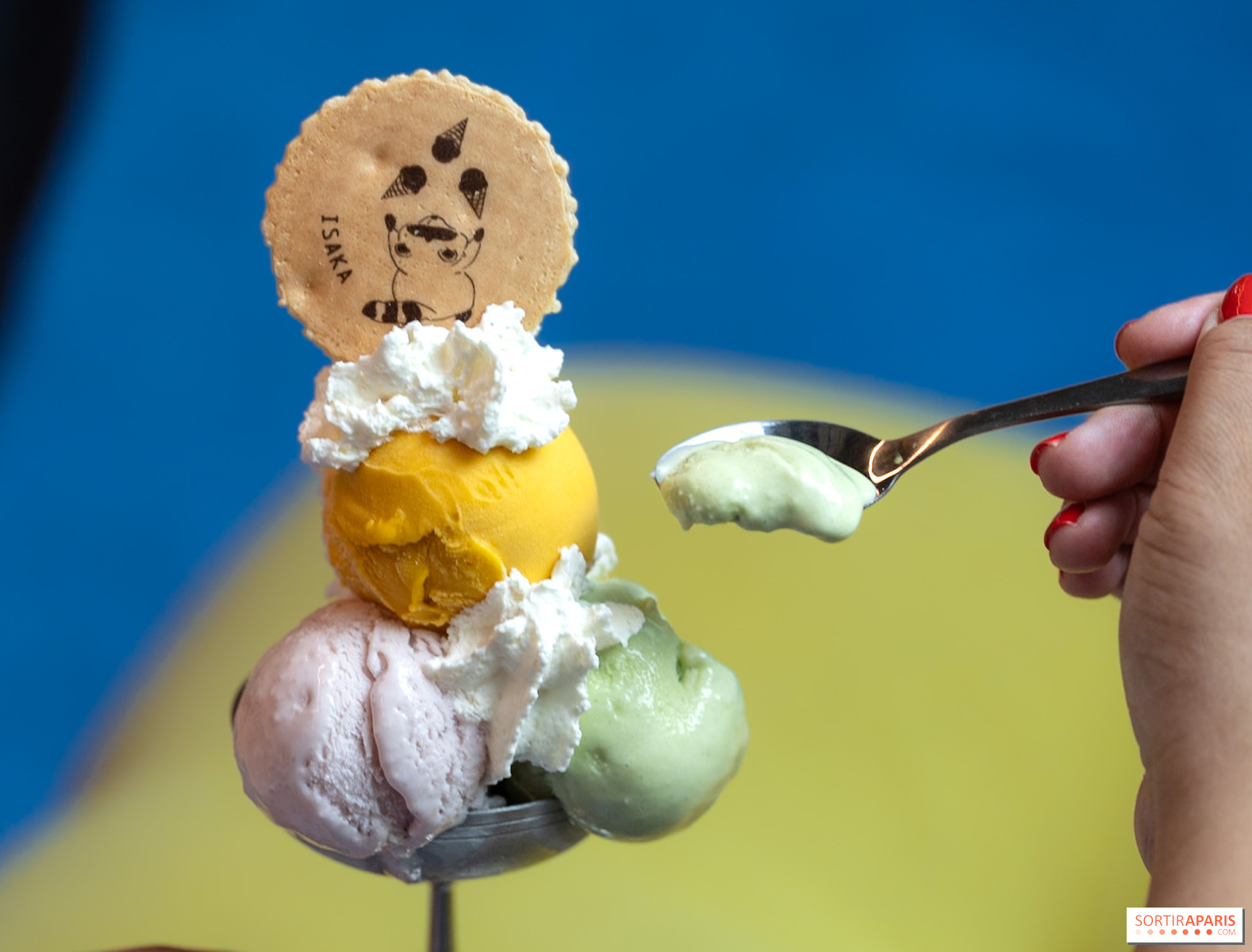 Поп-ап кафе Isaka в La Samaritaine: оригінальне кафе-морозиво