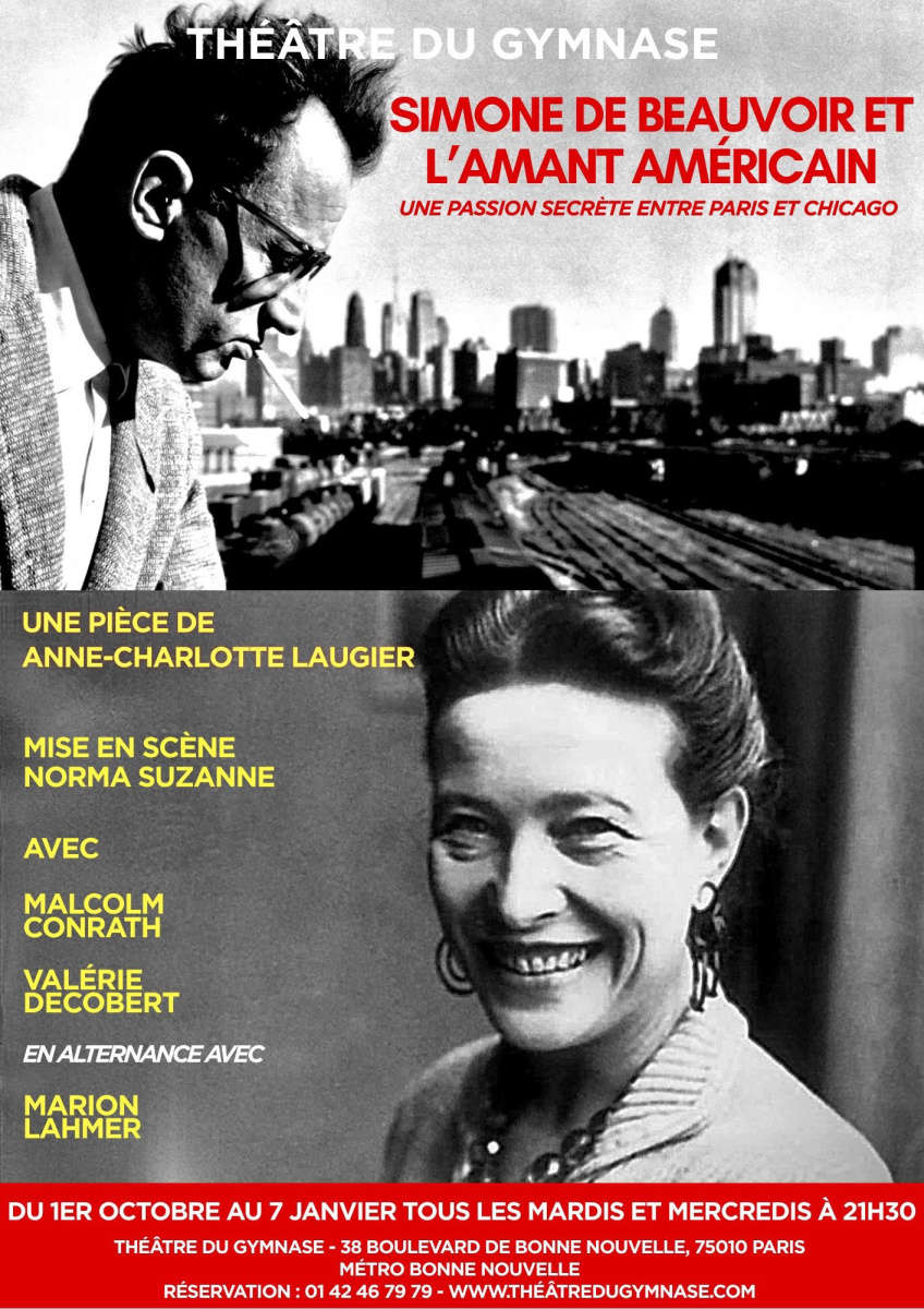 Simone de Beauvoir und der amerikanische Liebhaber im Théâtre du ...