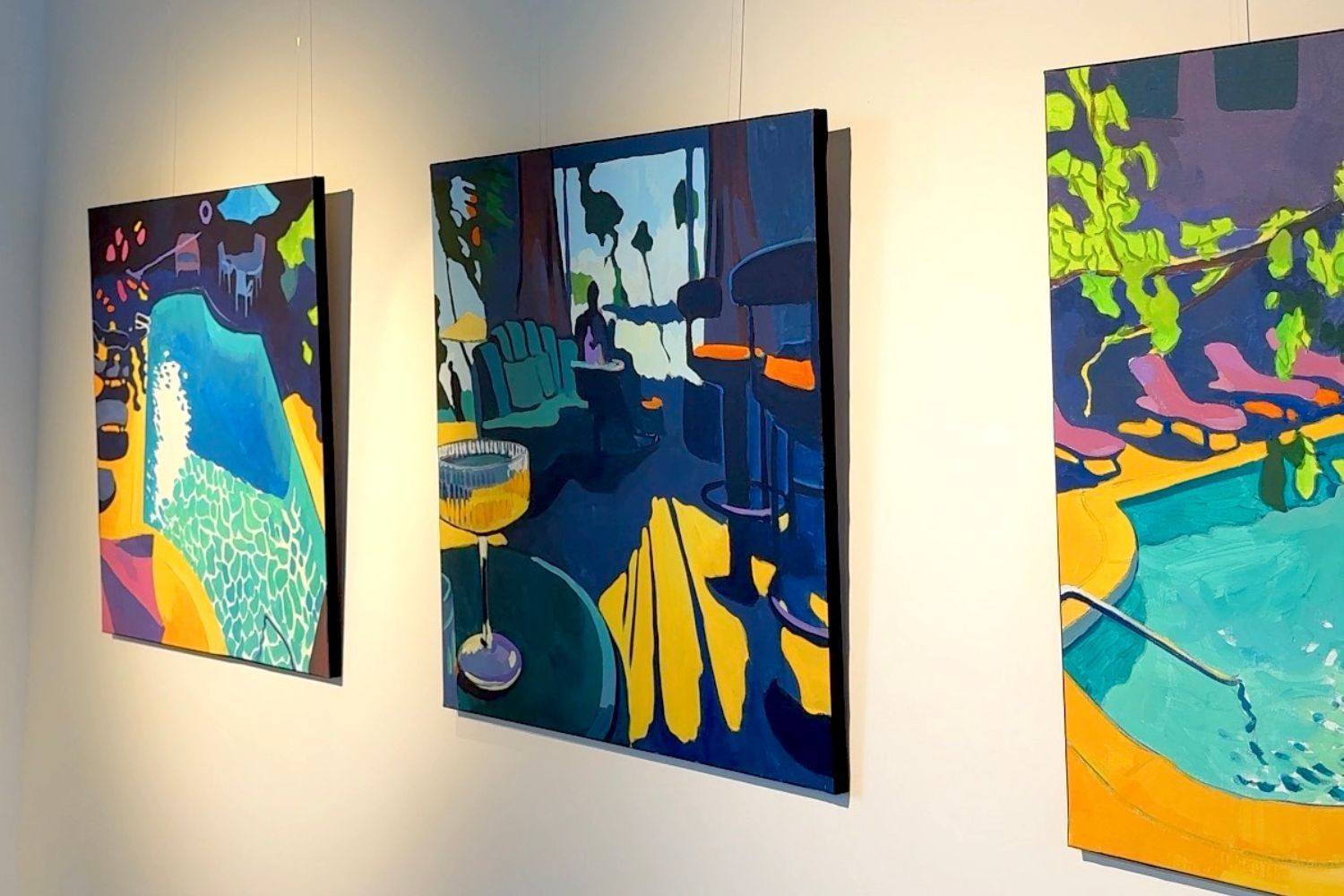 Exposition Thierry Lefort à la Maison de Fer de Poissy : peinture ...