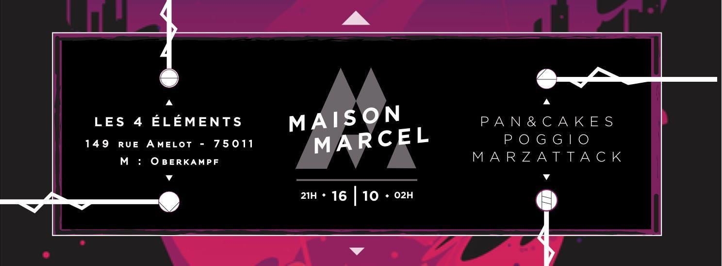 MAISON MARCEL Présente MARCEL PARTY #5 @Bar 4 Elements - Sortiraparis.com
