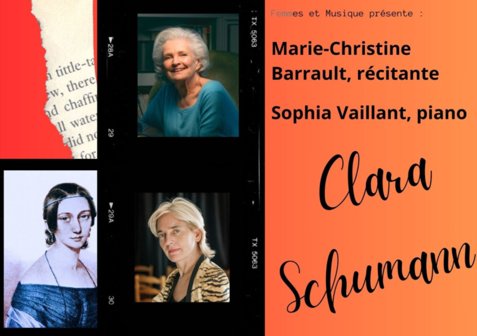 Un concert lectură "Clara Schumann - un destin romantic" de către ...