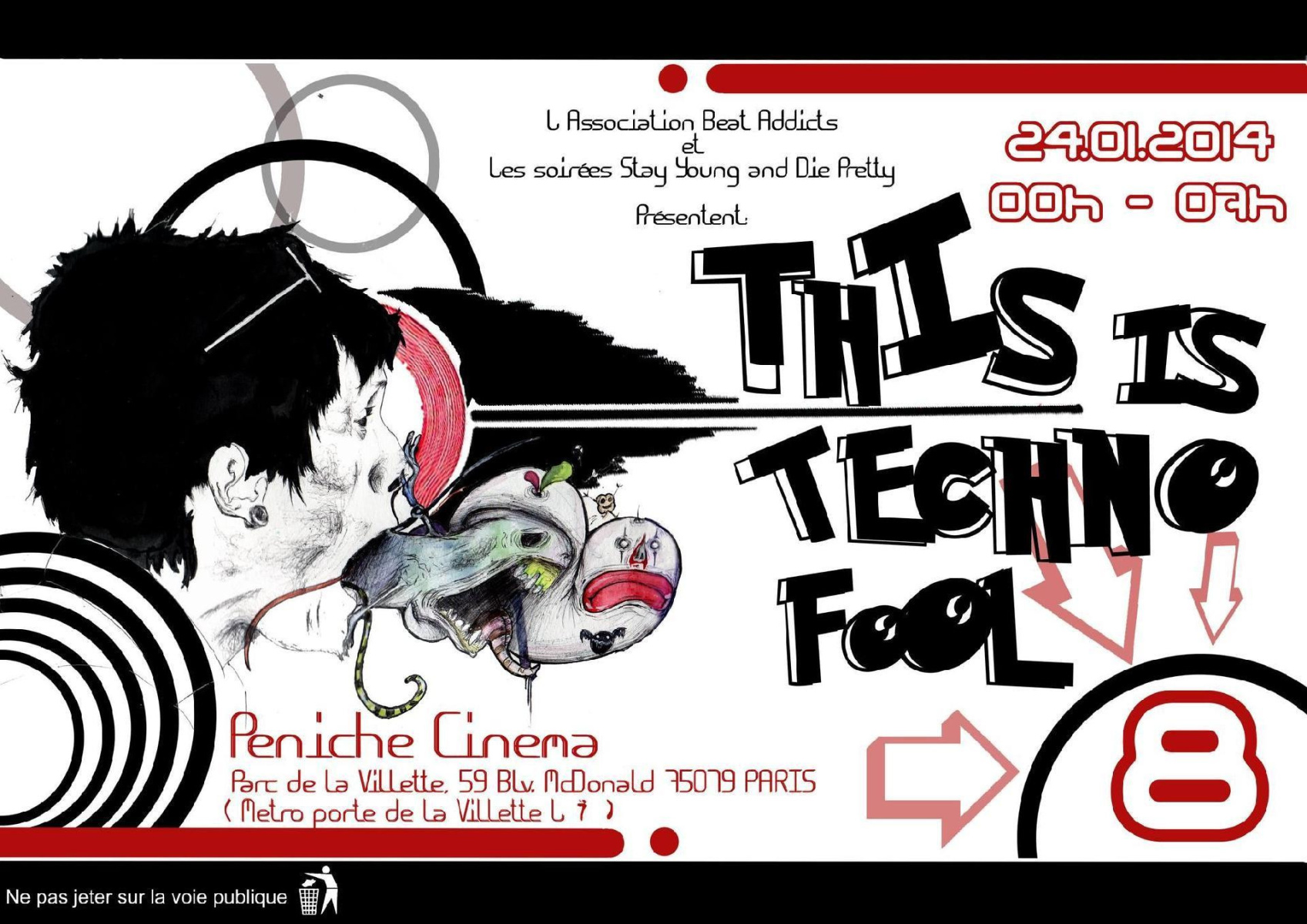 This Is Techno Fool #8 @La Péniche Cinéma - Sortiraparis.com