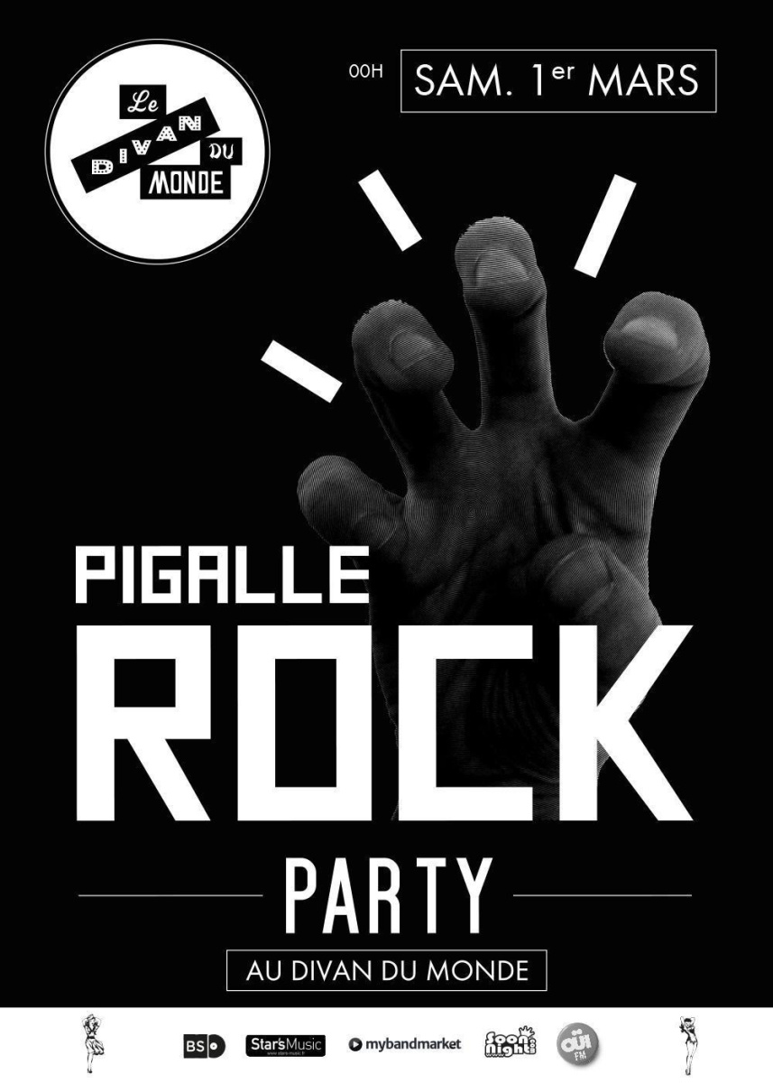 Pigalle Rock Party #3 au Divan du Monde - Sortiraparis.com