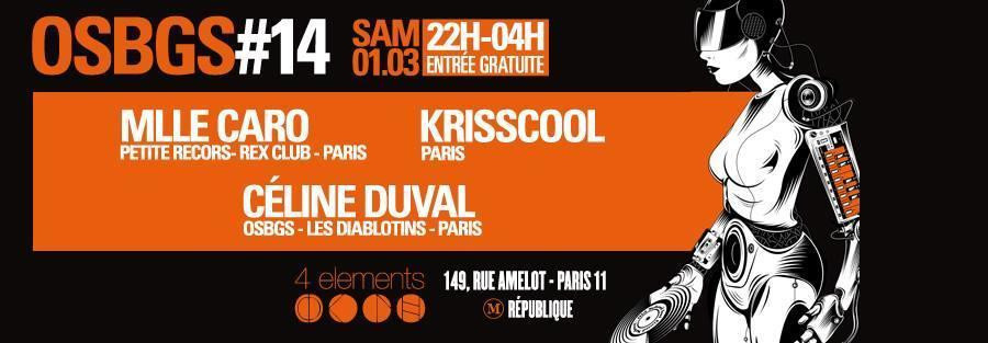 OSBGS @Bar 4 Elements - Sortiraparis.com