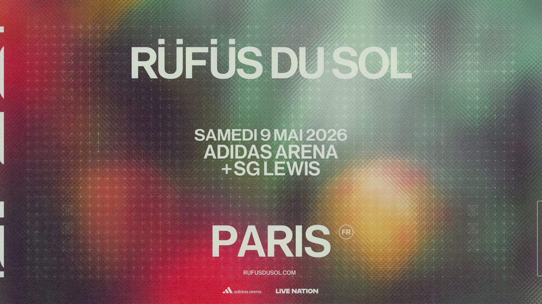 RÜFÜS DU SOL у концерті в Adidas Arena в Парижі в травні 2026 року ...