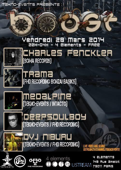 BOOST PARTY@4 Elements - Sortiraparis.com