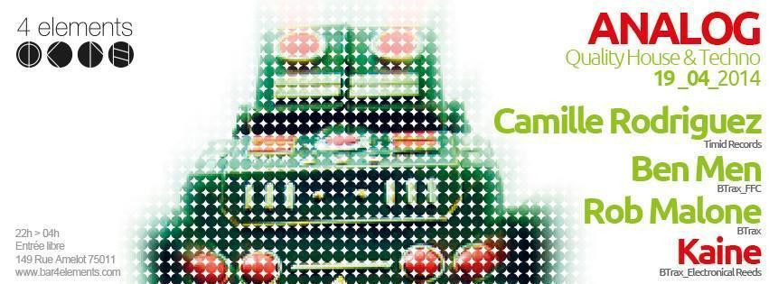 Analog @Bar 4 elements - Sortiraparis.com