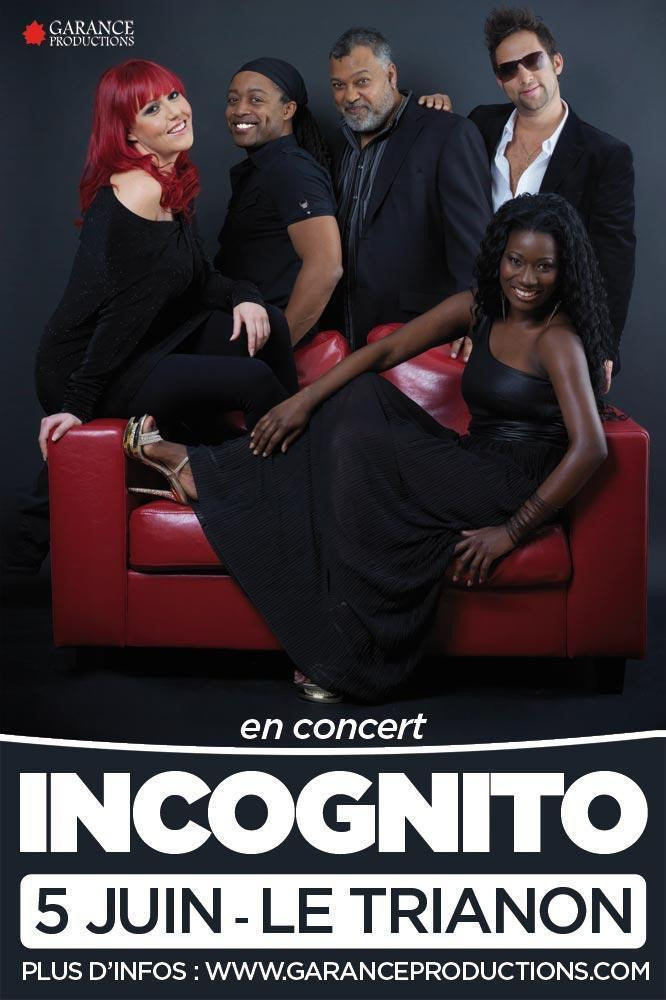 INCOGNITO en concert le 5 juin - Sortiraparis.com