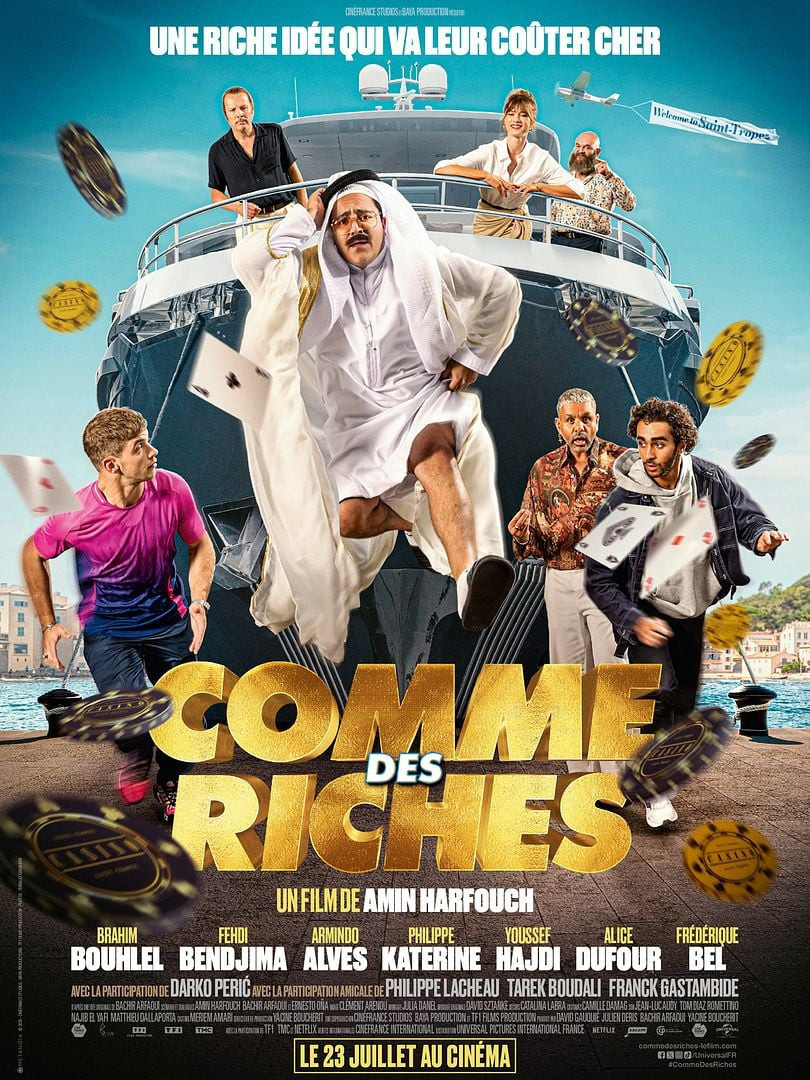 Comme des riches: a comedy starring Brahim Bouhlel in cinemas on July 23, 2025 - Sortiraparis.com