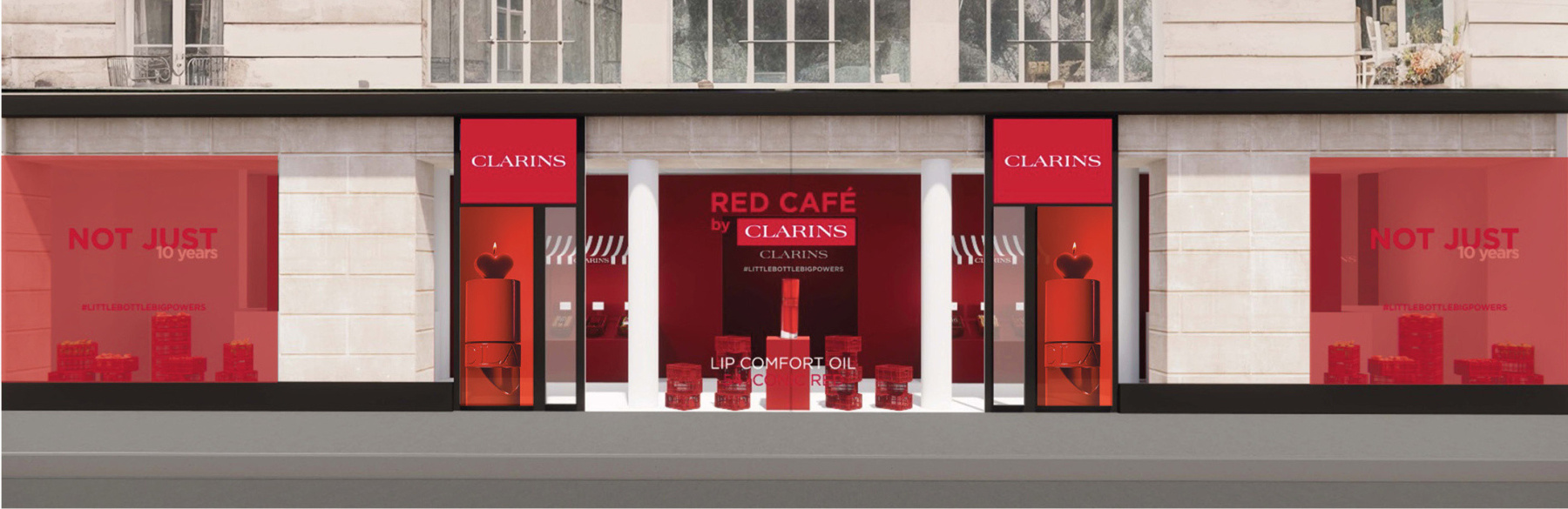 Red Café by Clarins: the free experiential pop-up café to discover in Paris this weekend ...