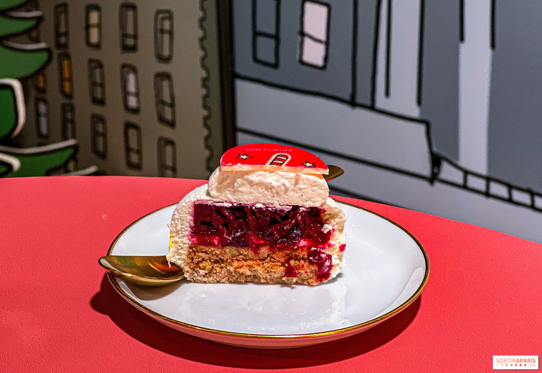 Candy Cake, o Bûche de Noël 2025 do Printemps Haussmann por Bryan ...