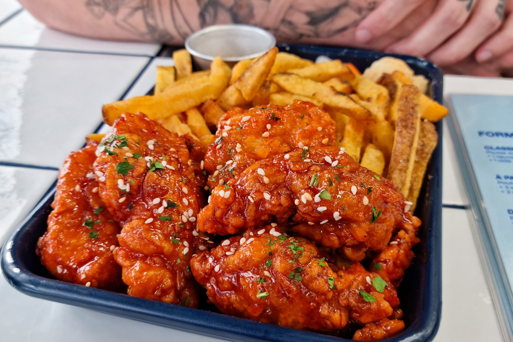 Krispy Korean Chicken, pollo fritto coreano con una salsa mai vista ...