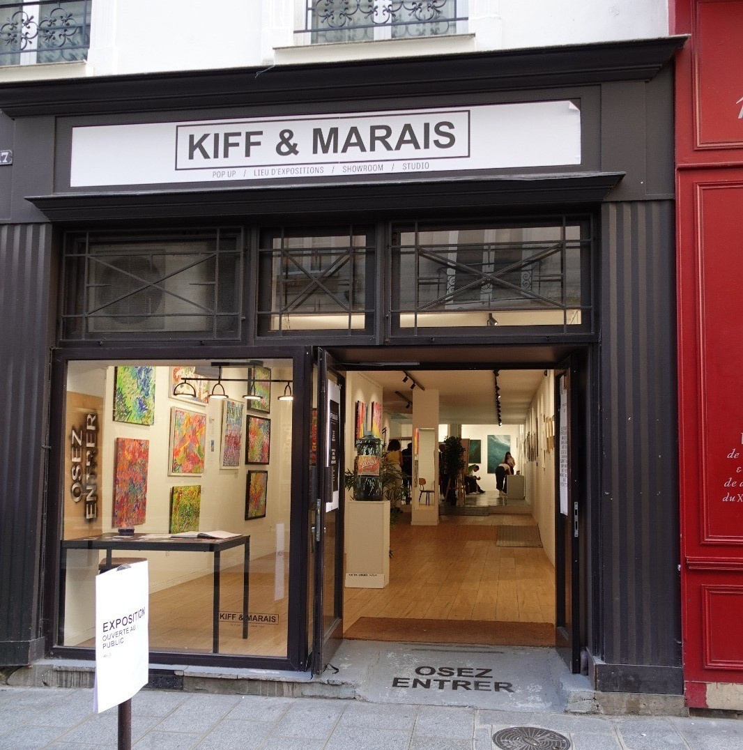 Galerie Kiff & Marais: A showroom and exhibition space - Sortiraparis.com