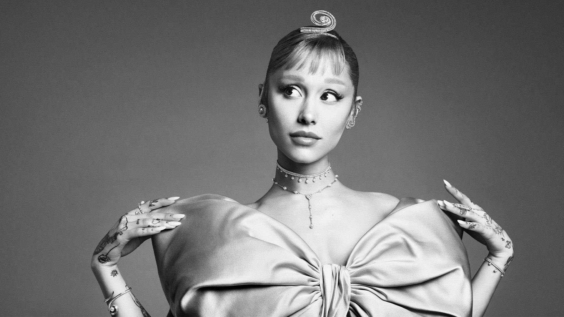 Ariana Grande x Swarovski Capsule Collection at Galeries Lafayette ...