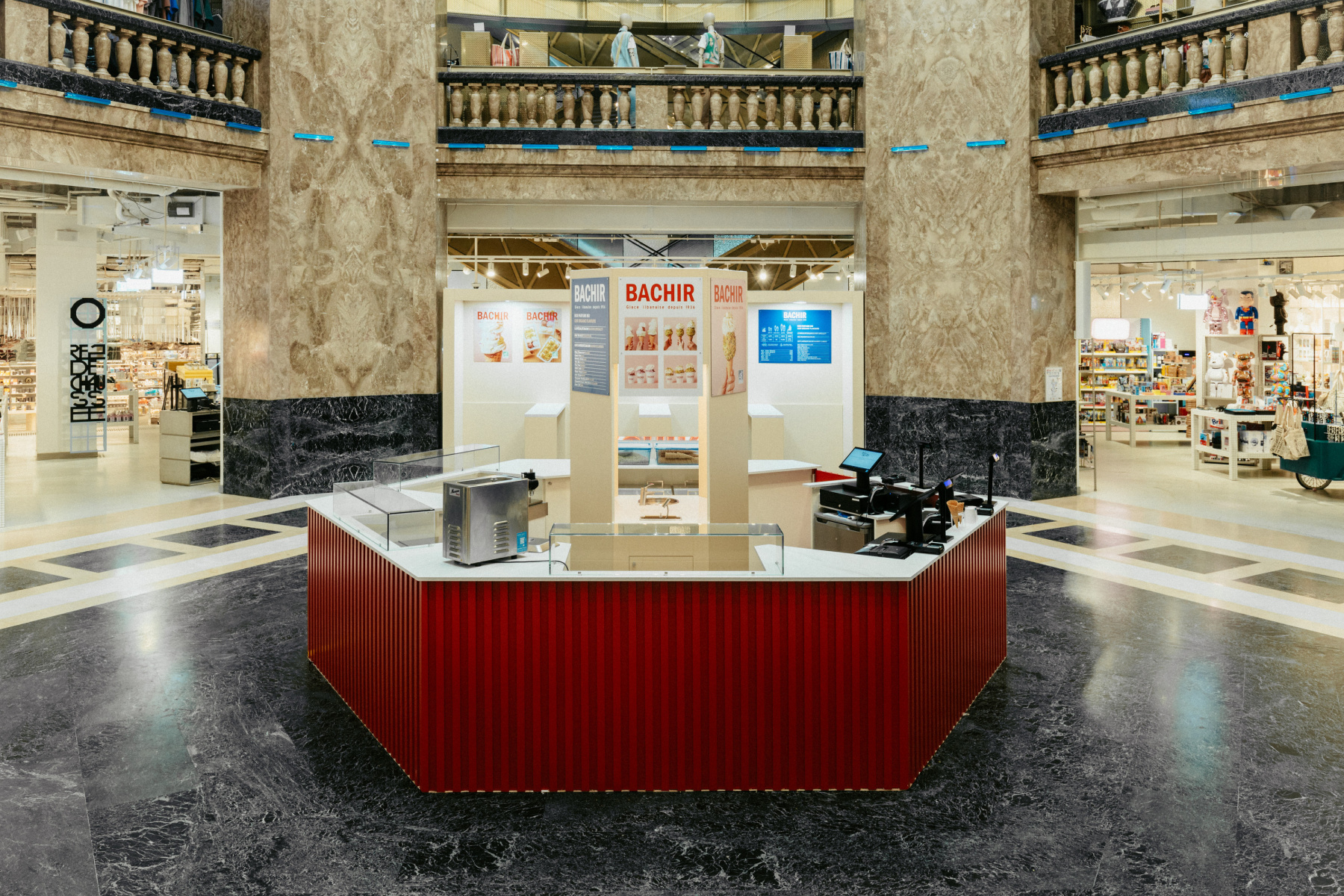 Bachir y sus helados libaneses vuelven a las Galerías Lafayette de los ...