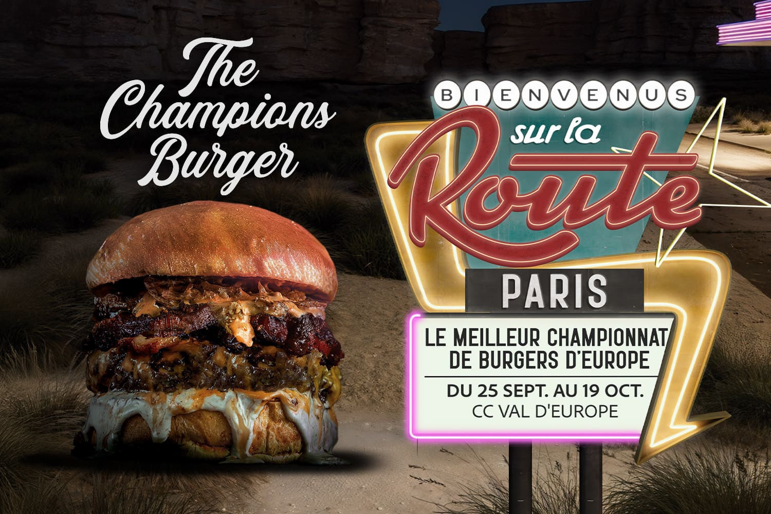 La Champions Burger 2025 en París Val d'Europe: el campeonato ...