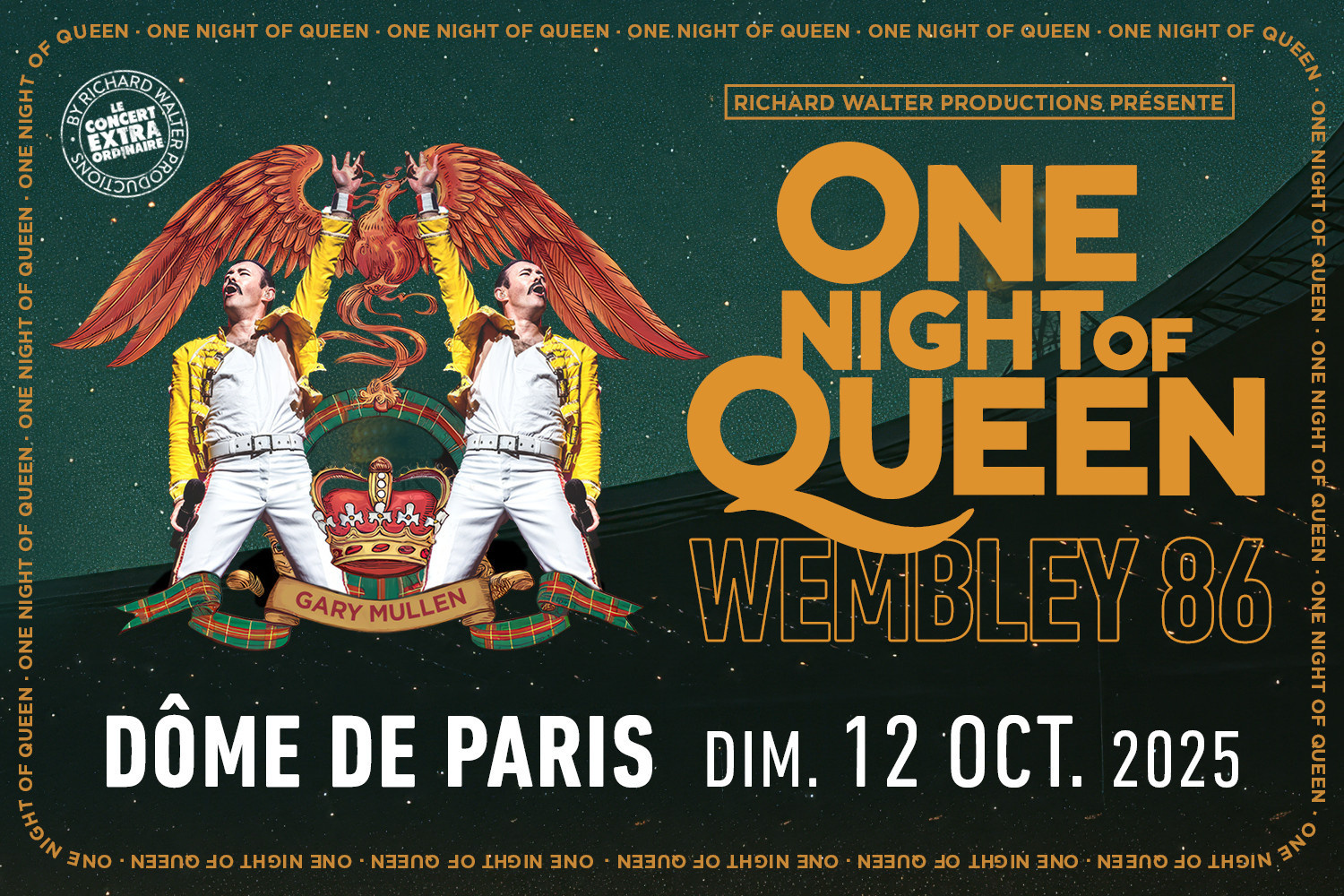 One Night of Queen au Dôme de Paris et en tournée dans toute la France ...