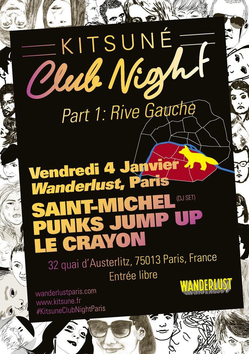 KITSUNÉ CLUB NIGHT PART 1 @ Wanderlust - Sortiraparis.com