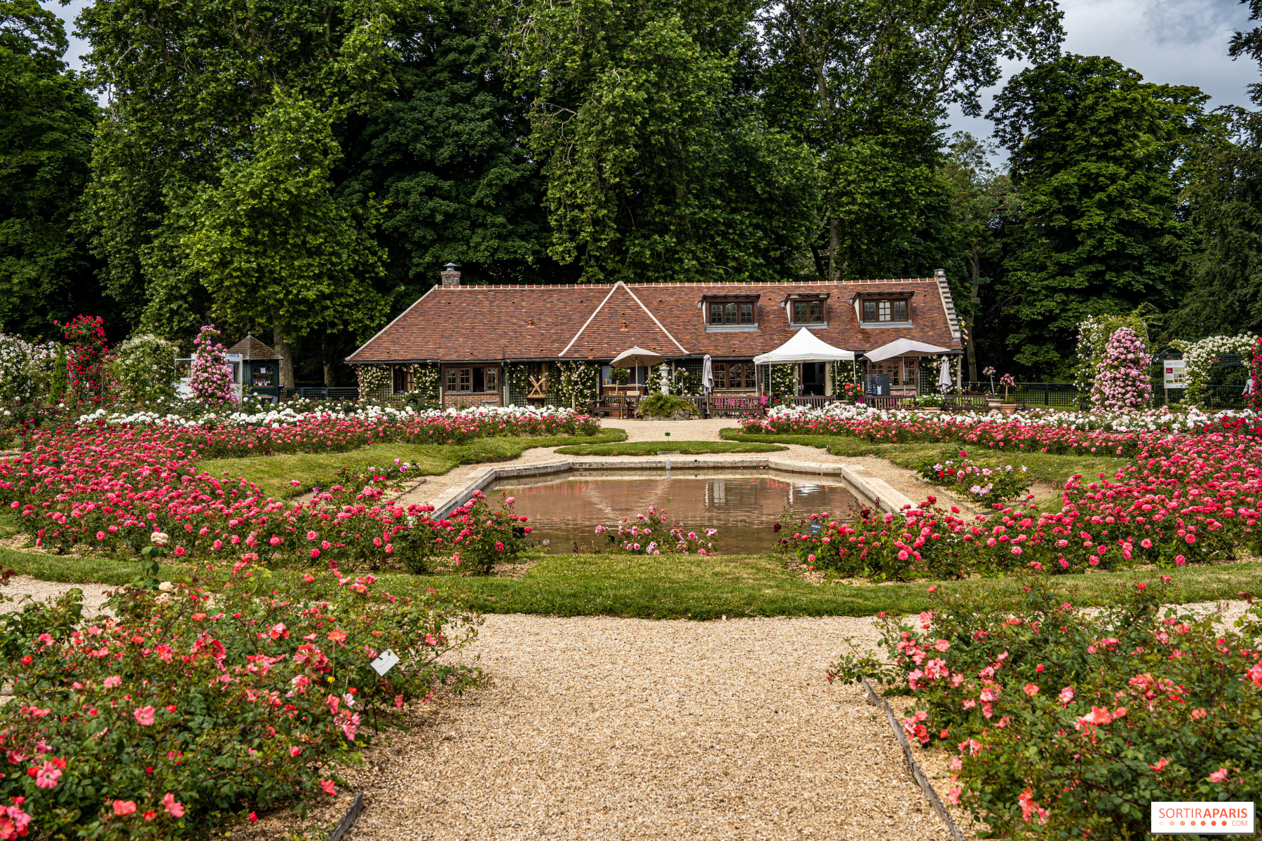 The Roseraie Du Val de Marne At L Ha les Roses The World s First Rose