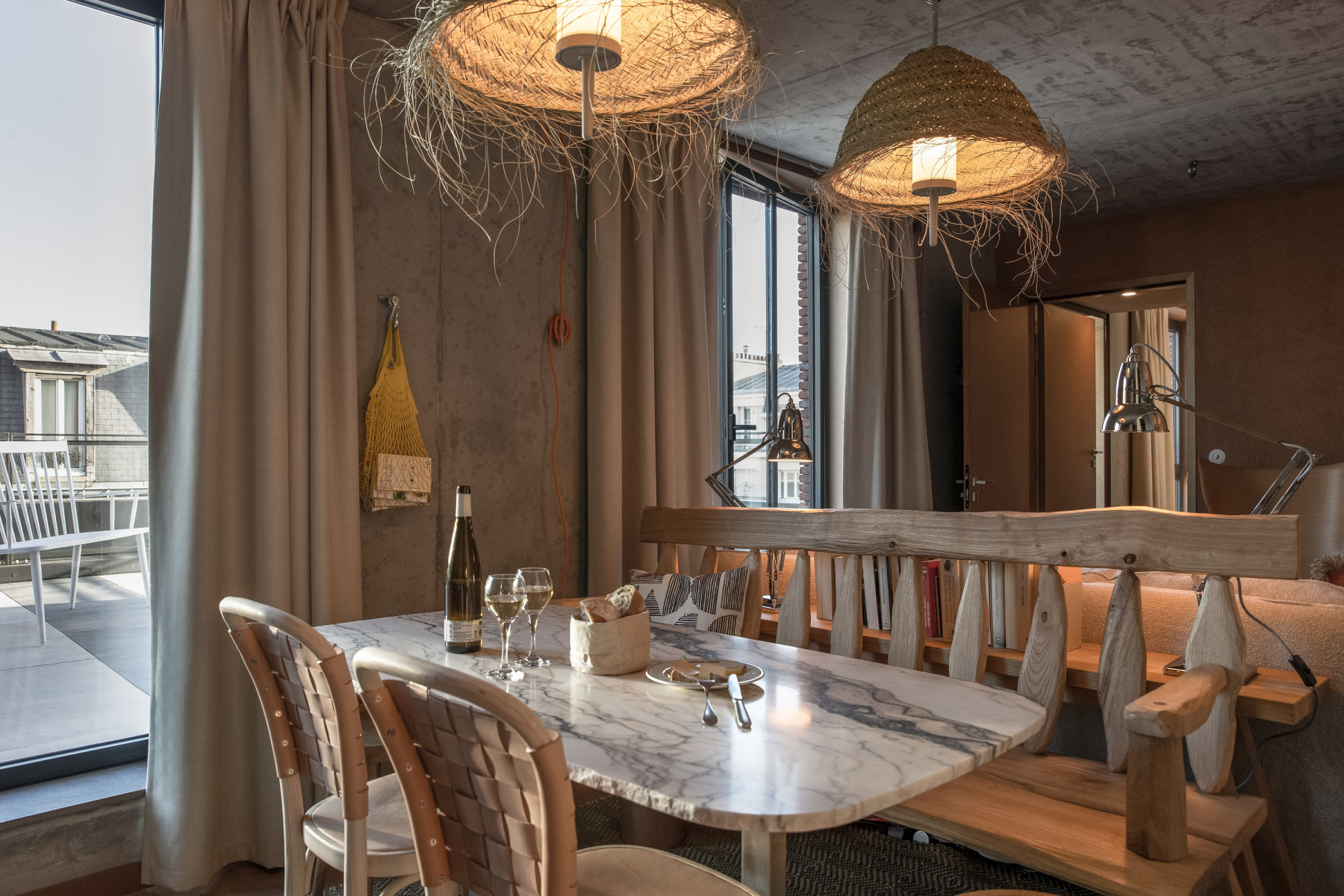 MOB House, dizajnový hotel s vonkajším bazénom v Saint-Ouen ...